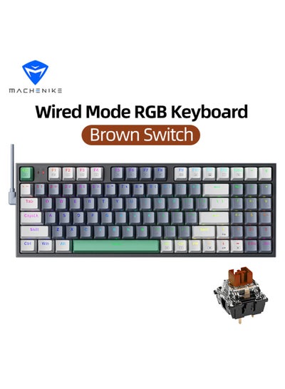 94 Keys Gaming Keyboard Mechanical Wired Keyboard Hot Swappable With ...
