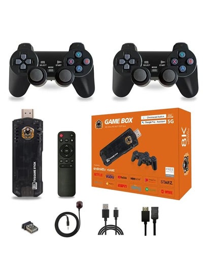 4K 8K Ultra HD set top 5G Game box 10000 Games play google assistant ...
