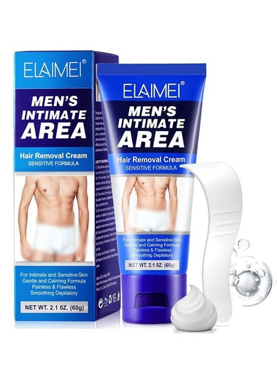 Men‘s Intimate Area - Intimate Hair Removal Cream for Men, Painless ...