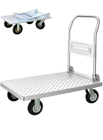 Heavy Duty Folding Industrial Platform Trolley Platform Truck Foldable ...