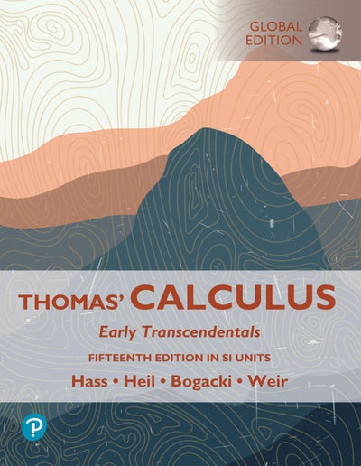 Thomas' Calculus: Early Transcendentals, SI Units price in UAE | Noon ...