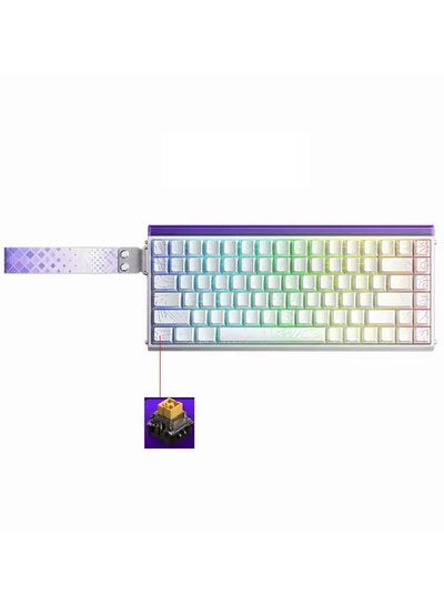 HERO 84 HE Wired Mechanical Gaming Keyboard with Music Rhythm RGB ...