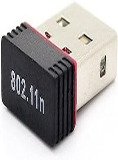 سعر Mini USB WiFi Wireless Adapter Network LAN Card 802.11n فى مصر | نون مصر | كان بكام