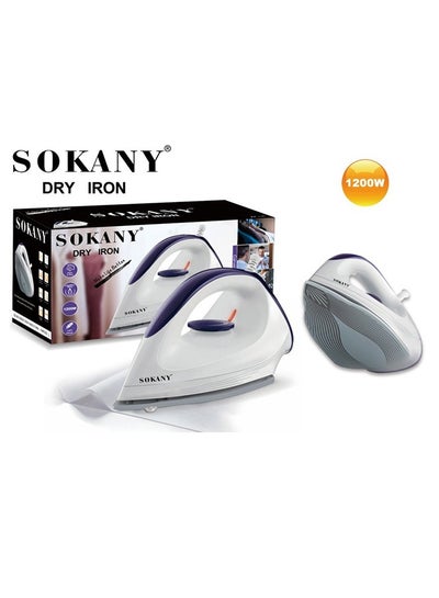 Dry Iron - Ceramic base plate design, 1.8M Cord Length with Cord Hose ...