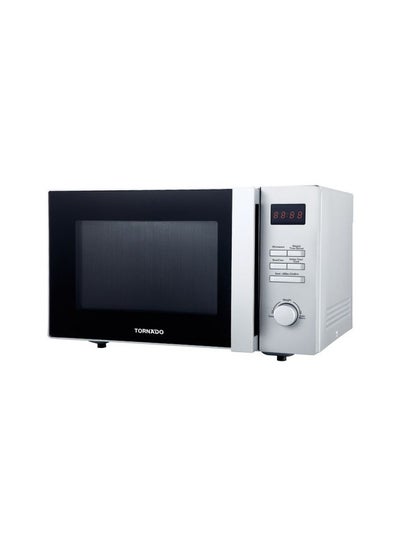 سعر TORNADO Microwave Solo 25 Liter 900 Watt 8 Menus Silver TMD-25SE-S ...