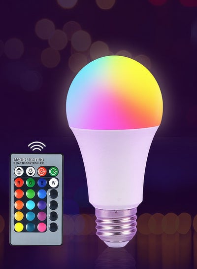 LED RGB Bulb with Remote Control: Colorful, Versatile, and Energy ...
