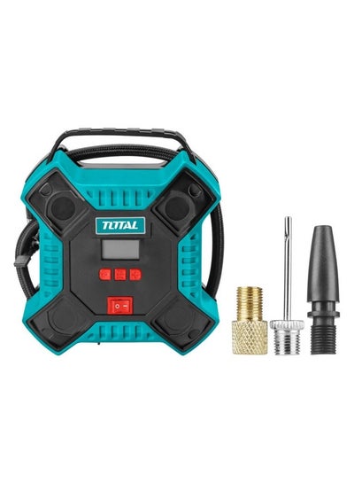TOTAL Digital car compressor 12 volt 11 bar Model: TOTAL TTAC1601 price ...