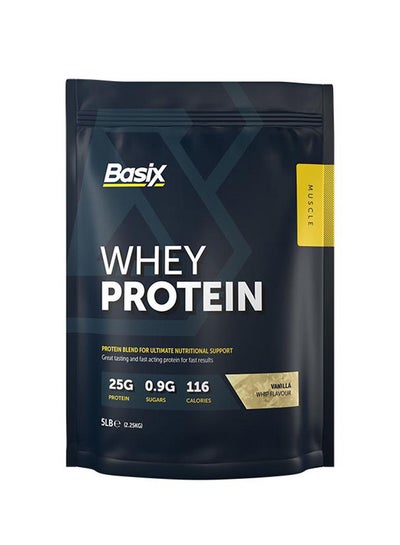 Basix - Muscle Whey Protein - Vanilla Whip - 5Lb price in Saudi Arabia ...
