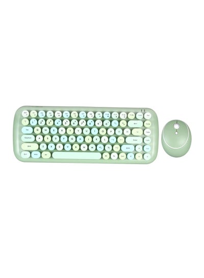 سعر CANDY Keyboard Mouse Combo Wireless 2.4G Mixed Color 84 Key Mini ...