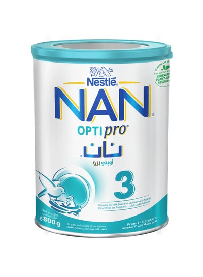 Nan infant formula, a formula for child growth based on cow’s milk ...