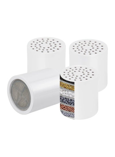 4 Pack Upgraded 15 Stage Replacement Cartridge Shower Filter Cartridge ...