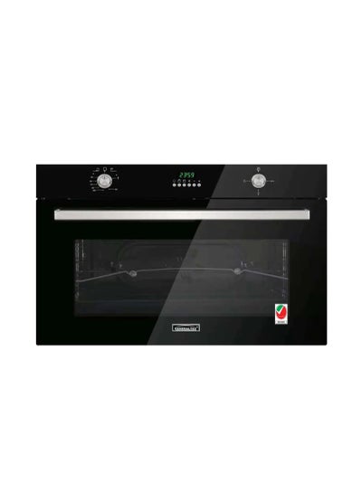 Generaltec GBO90TF10 90cm Built-In Electric Oven – Black Glass ...
