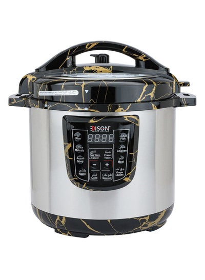 Electric Pressure Cooker 12 Liter Black Marble Granite 1600 Watt price ...