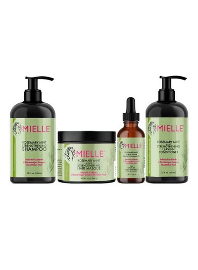 Rosemary Mint Complete Hair Kit- Hair Oil 59ml And Shampoo 355ml, and ...