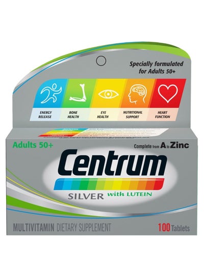 Centrum Silver 100 Tablets price in Saudi Arabia | Noon Saudi Arabia ...