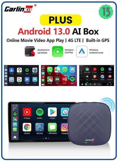 Carlinkit Ultra 4+64GB Android 13 Tv Box For Wired CarPlay Car Wireless ...