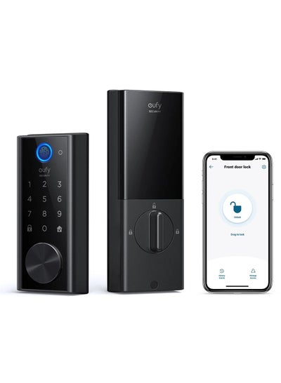Eufy Security Smart Lock Touch & Wi-Fi, Fingerprint Scanner, Keyless ...