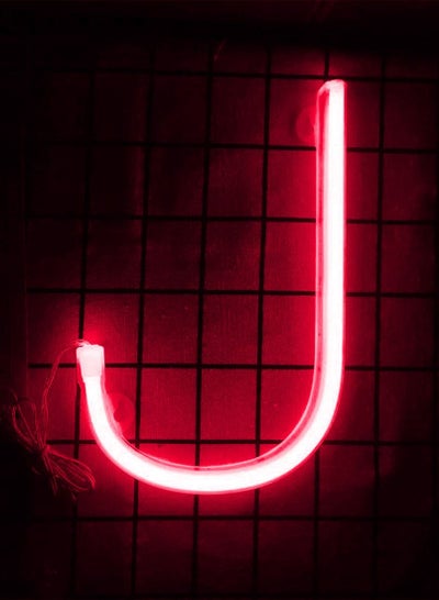 LED Neon Flex Letter Light J 30x15cm price in UAE | Noon UAE | kanbkam