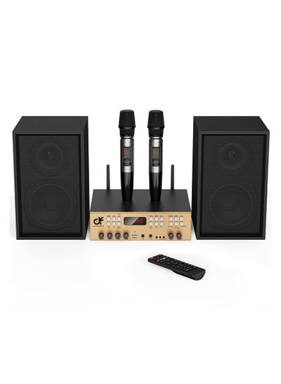 Victress 120W Bluetooth HiFi Speaker System – 2.0 Channel with USB, FM ...
