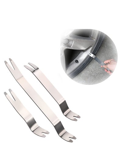 3 Pcs Metal Trim Removal Tool Auto Fastener Remover Pry Easy of Car ...
