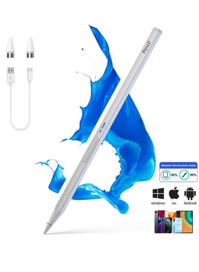 Bluetooth Smart Stylus Pen For Phone Tablet Ipad White BP19-BL price in ...