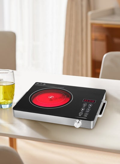 Portable Infrared Cooker 2200W Electric Burner with Timer Knob Control ...