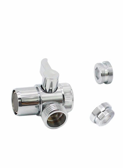 Shower Attachment for Bath Taps, Diverter Valve Shower Attachment, Add ...
