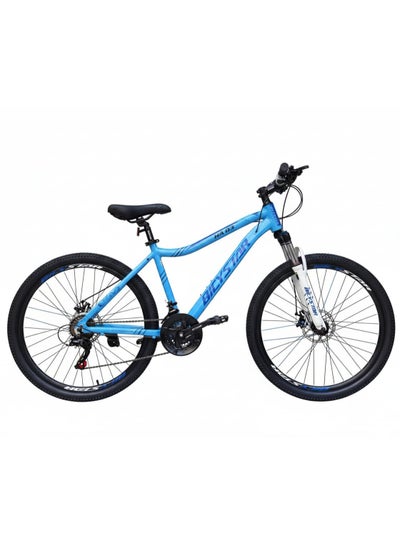 Bicystar Mountain Bike 26 Inch Steel Frame, 21 Speed, Front Suspension ...