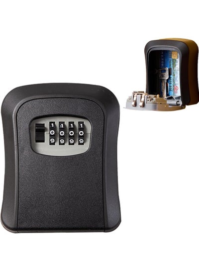Plastic Key Box 4-Digit Resettable Code Black price in Egypt | Noon ...