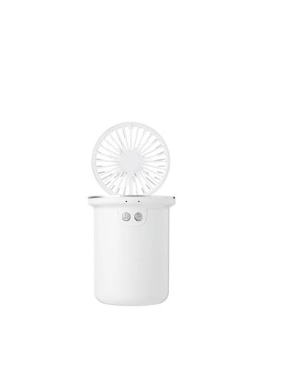 Small water vaporizer mist cooler stand fan rechargeable mini ...