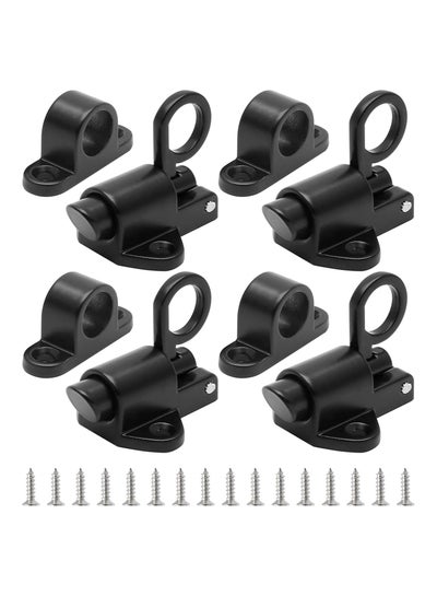 4 Pcs Self-Closing Latch Spring Door Lock Door Latch Security Automatic ...