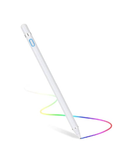 Stylus Pen for Touch Screens Rechargeable 1.5mm Fine Point Active ...