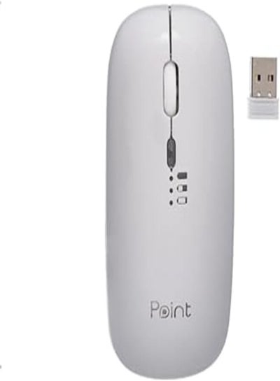 Point PT-20 Plastic Mouse Colorful Glow With High Speed And Dual Mode ...