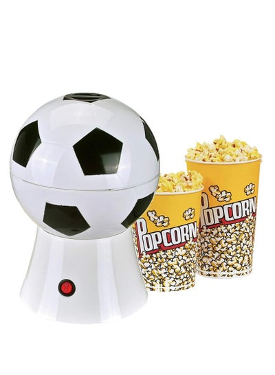 Hot Air Popcorn Maker, 1200W Soccer/Basketball/Volleyball Style Popcorn ...