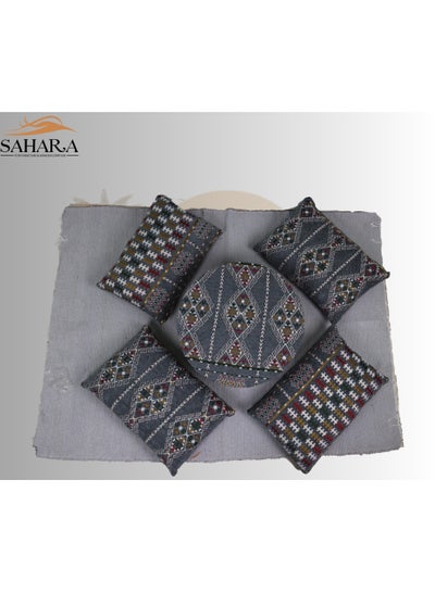 Arabic Style Chair, Council of 4 Klimm Ground Pillows 100% Handmade ...