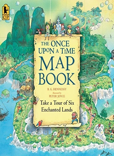 سعر The Once Upon A Time Map Book Take A Tour Of Six Enchanted Lands by ...