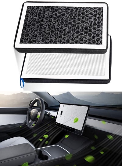 Tesla Model 3 Model Y Air Filter HEPA, 2 Pack Cabin Air Filter HEPA for ...