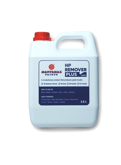NP Paint Remover Plus Liquid 4L, Helps Remove Powerful Oil Based, Water ...
