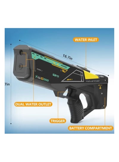 Electric Water Guns for Adults and Kids - Electric Spray Gun Long ...