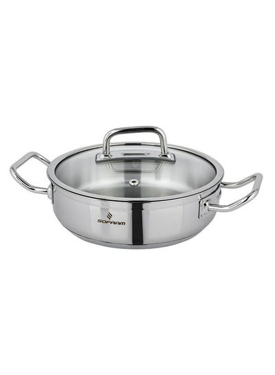Sofram Turkish Stainless Steel 18/10 Low Cooking Pot 16cm price in ...