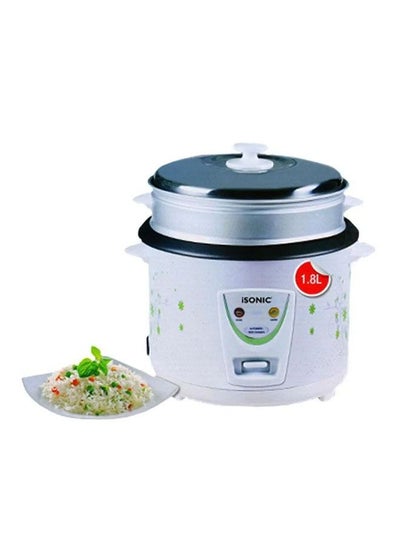 Isonic Automatic Rice Cooker 3 In 1, Cook/ Warm/ Steam, Non-Stick Inner ...