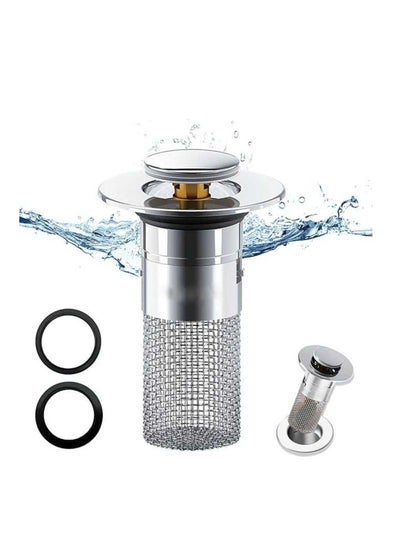 wash Basin Drainer Strainer tub Stopper Bathroom Drainer Sink Drain ...