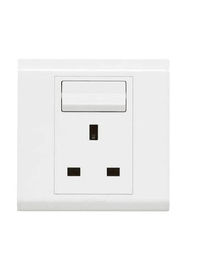 13A Single Switch Socket Belanko White price in UAE | Noon UAE | kanbkam