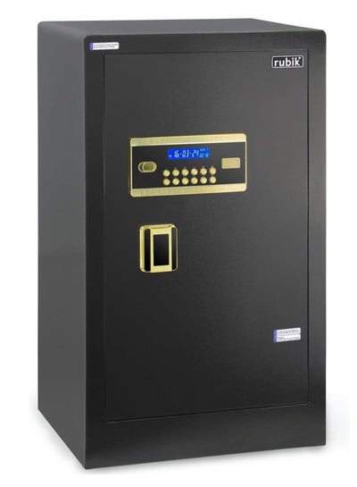 Safe Box Large Fire Resistant with Dual Security Digital Keypad and Key ...