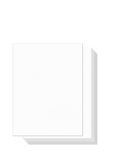 White Cardstock, A4 300gsm Thick Paper sheets Heavyweight card Paper ...