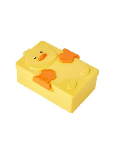 Little yellow duck shape Plastic Box Food food containers School ...
