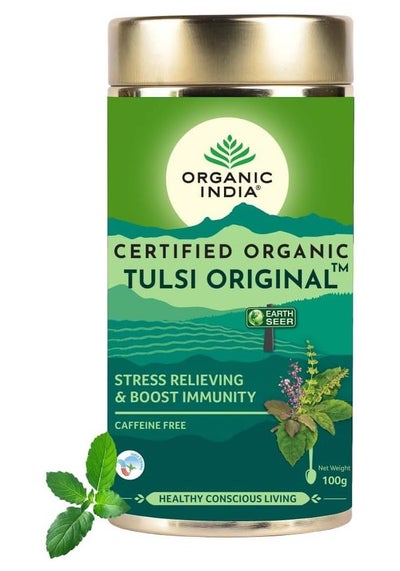 Organic India Certified Organic Tulsi Original Tea - 100g price in UAE ...
