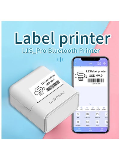 Handheld Portable Thermal Office Label Printer, Household Goods ...