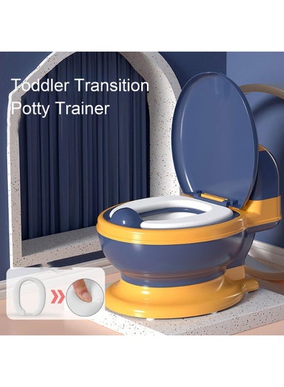 Potty Training Toilet, 2-in-1 Toddler Potty Chair with Soft Seat and ...