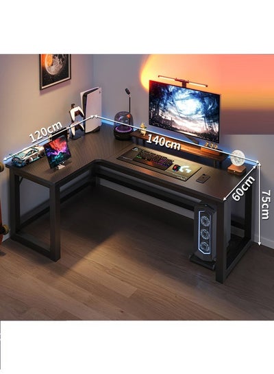 Computer and Multifunction Table Home Office Workstation 140X120 cm ...
